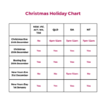 Christmas - Public Holidays & Shutdowns - ER Strategies